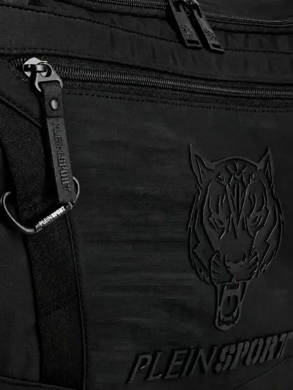 PLEIN SPORT Tiger-motif Duffle Bag