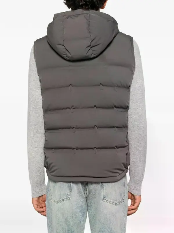 Brunello Cucinelli Quilted Hooded Gilet