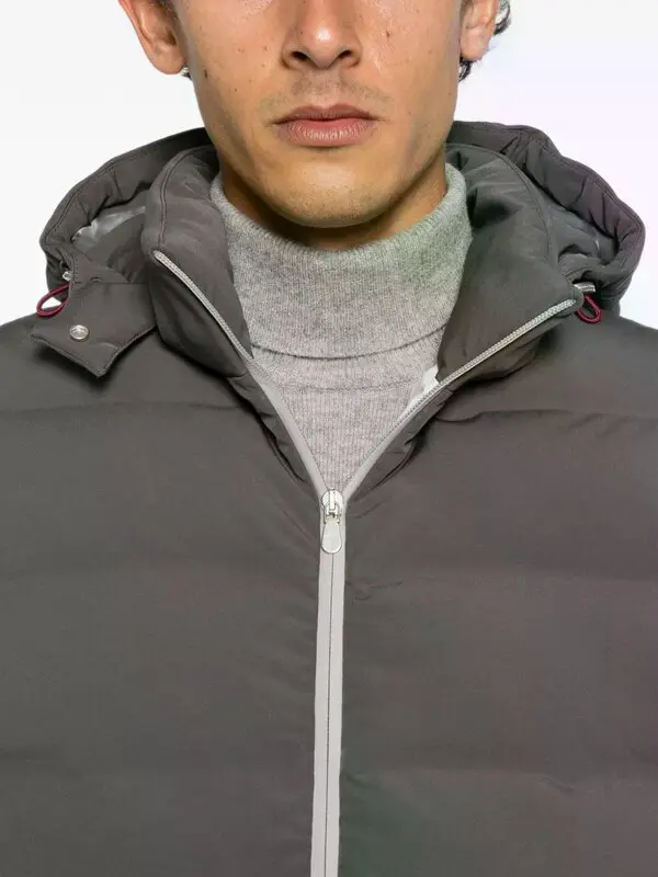 Brunello Cucinelli Quilted Hooded Gilet