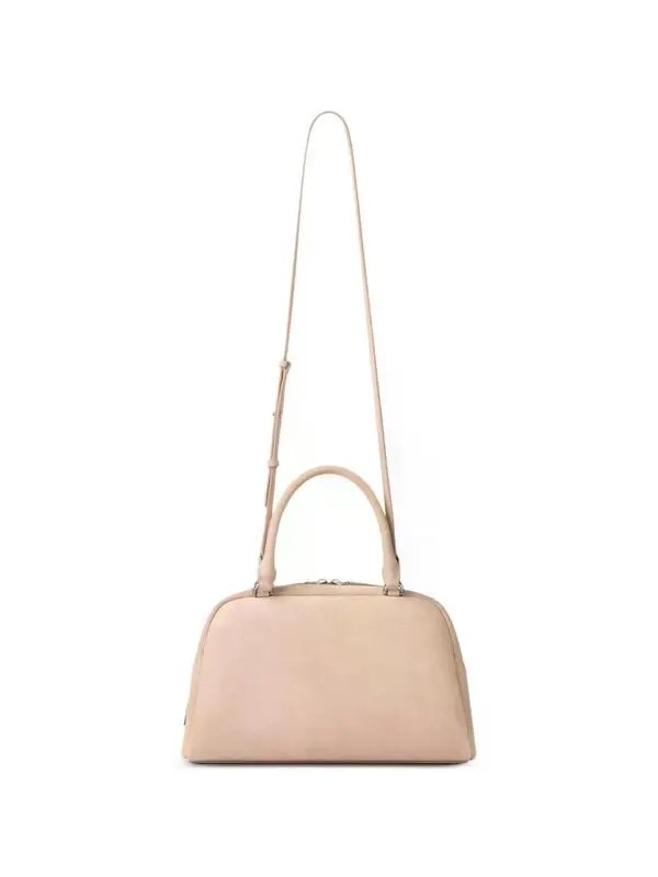 Givenchy Antigona East-west Bowling Bag In Suede - Neutrals