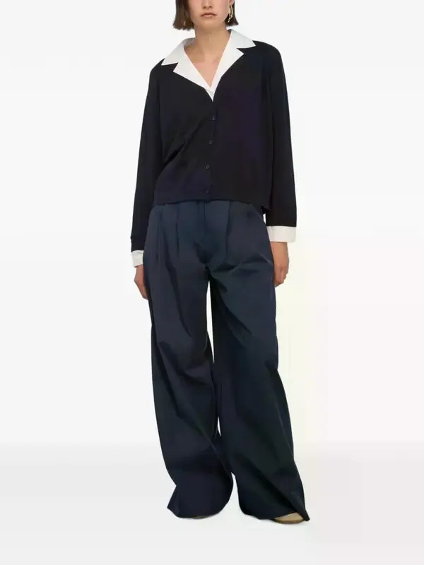SEMICOUTURE Camelia Pleated Palazzo Pants