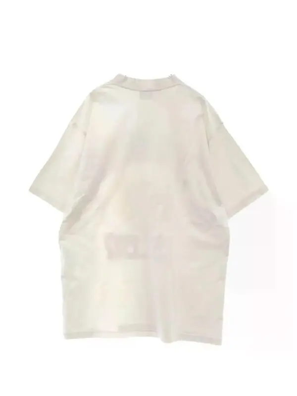 Balenciaga College Crest Logo-print T-shirt