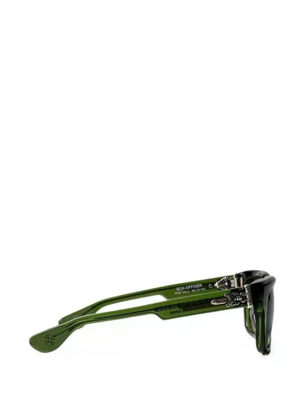 Chrome Hearts Box Officer Squared-frame Sunglasses