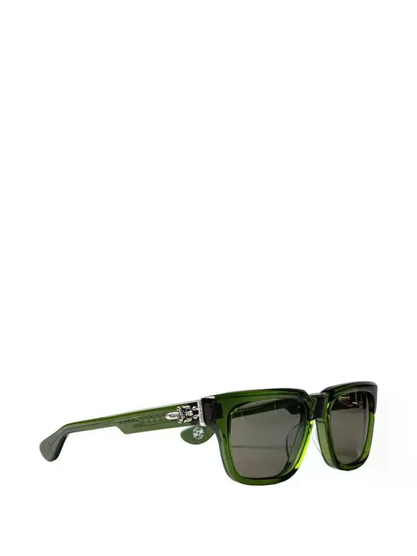Chrome Hearts Box Officer Squared-frame Sunglasses