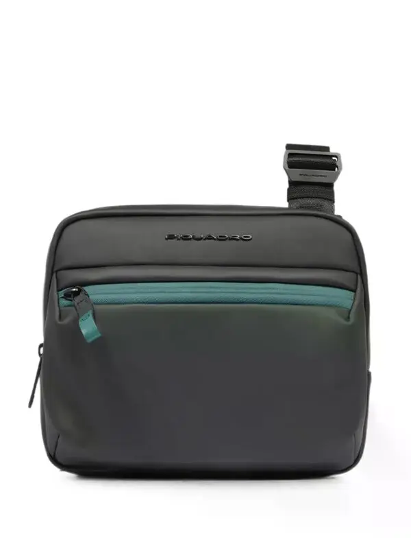 PIQUADRO Logo-plaque Crossbody Bag