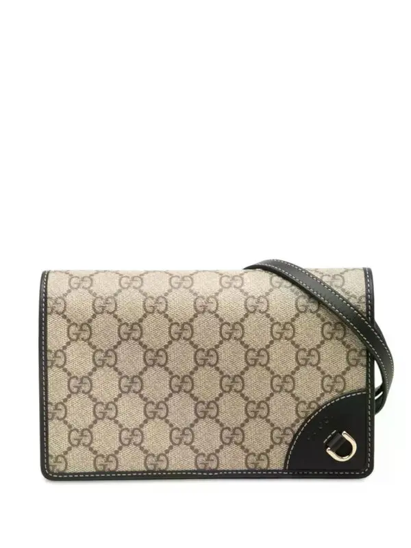 Gucci 2000-2015 Gg Supreme Web Crossbody Bag