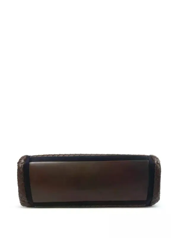 Bottega Veneta Intrecciato Lambskin Shoulder Bag