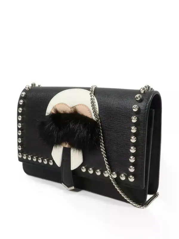 Fendi Karlito Studded Crossbody Bag