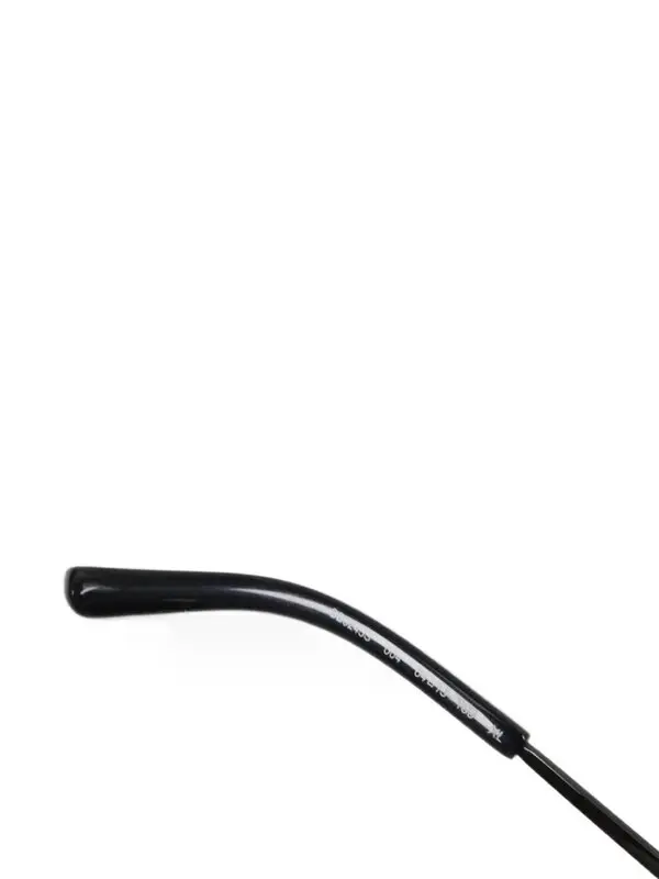 Balenciaga Oval-frame Metal Glasses