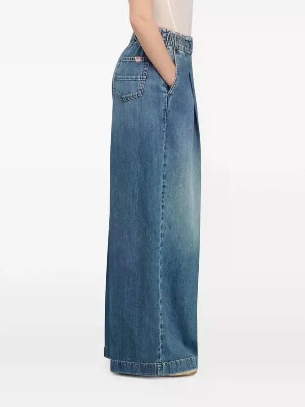 SEMICOUTURE Jimmy Pleated-detail Jeans