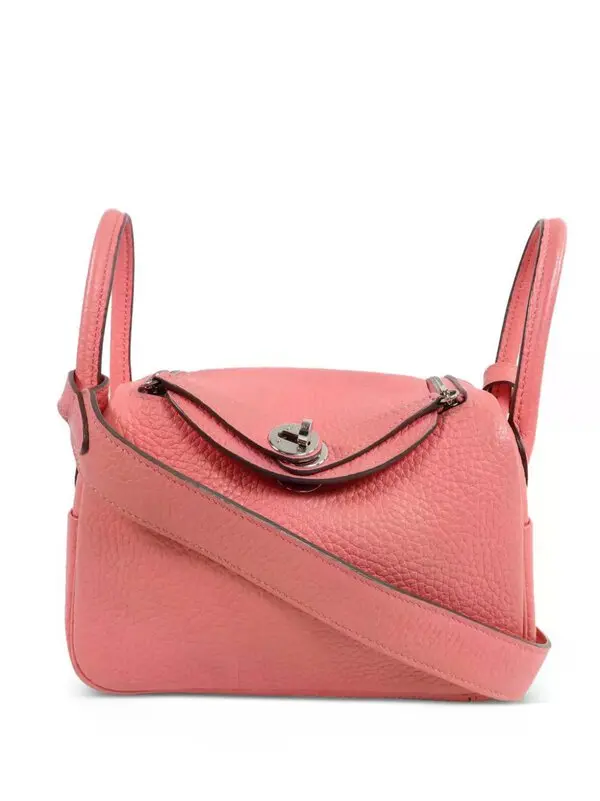 Hermès Mini Lindy Shoulder Bag - Pink