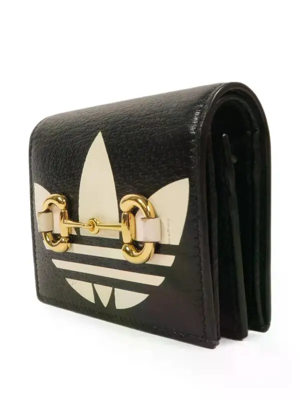 Gucci X Adidas Horsebit Logo-print Wallet