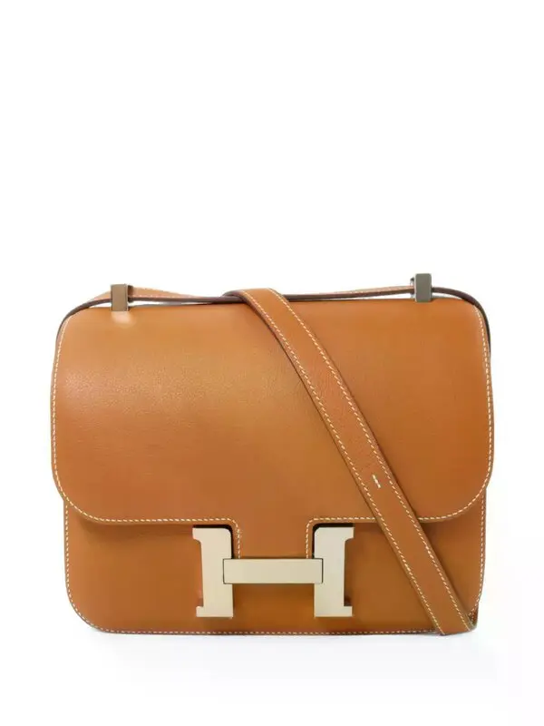 Hermès 2019 24 Constance Shoulder Bag - Brown