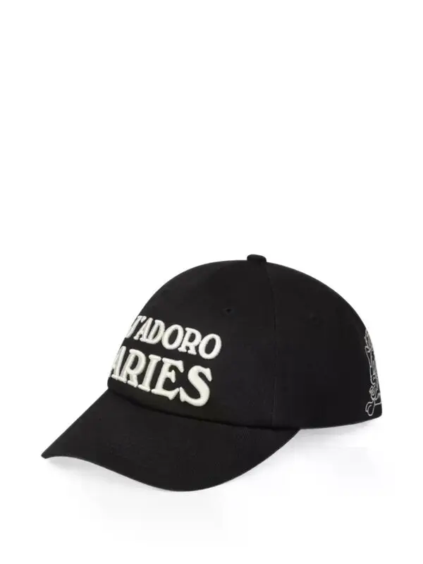 Aries J'adoro Logo-embroidered Cap
