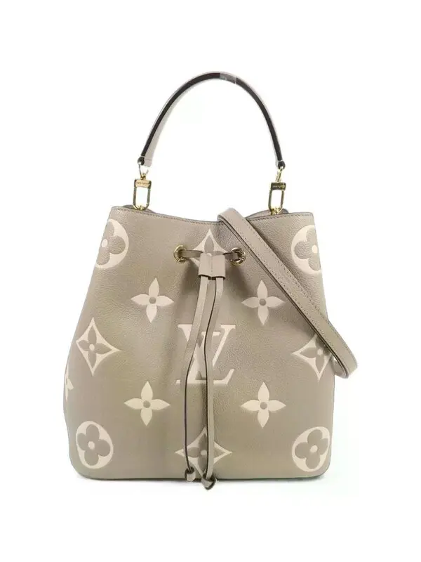 LOUIS VUITTON Mm Néonoé Monogram Empreinte Bucket Bag