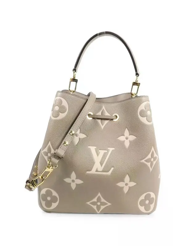 LOUIS VUITTON Mm Néonoé Monogram Empreinte Bucket Bag
