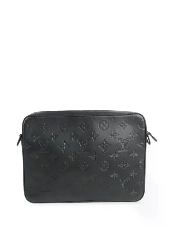 LOUIS VUITTON Trio Messenger Monogram Shadow Messenger Bag