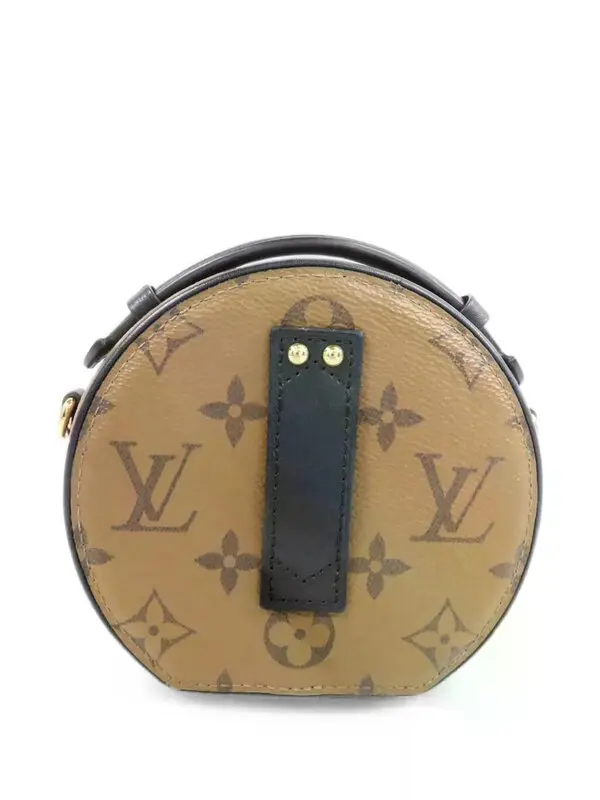 LOUIS VUITTON Monogram Reverse Mini Boite Chapeau Handbag