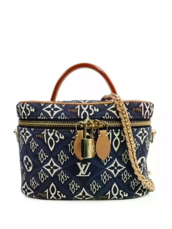 LOUIS VUITTON 1854 Pm Monogram Jacquard Vanity Bag