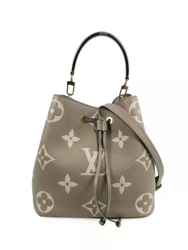 LOUIS VUITTON Mm Neo Noe Monogram Bucket Bag - Grey