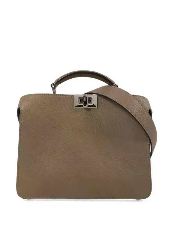 Fendi Small Peekaboo Iseeu Shoulder Bag - Grey