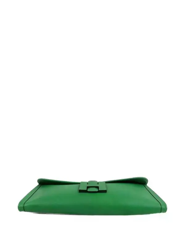 Hermès Jige Elan 29 Clutch Bag - Green