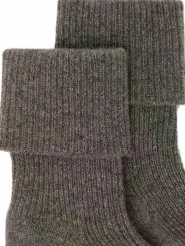 N.peal Ribbed-knit Socks
