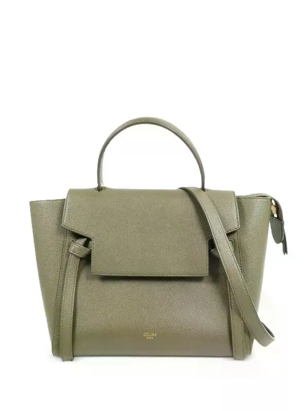 Celine Micro Belt Handbag - Green