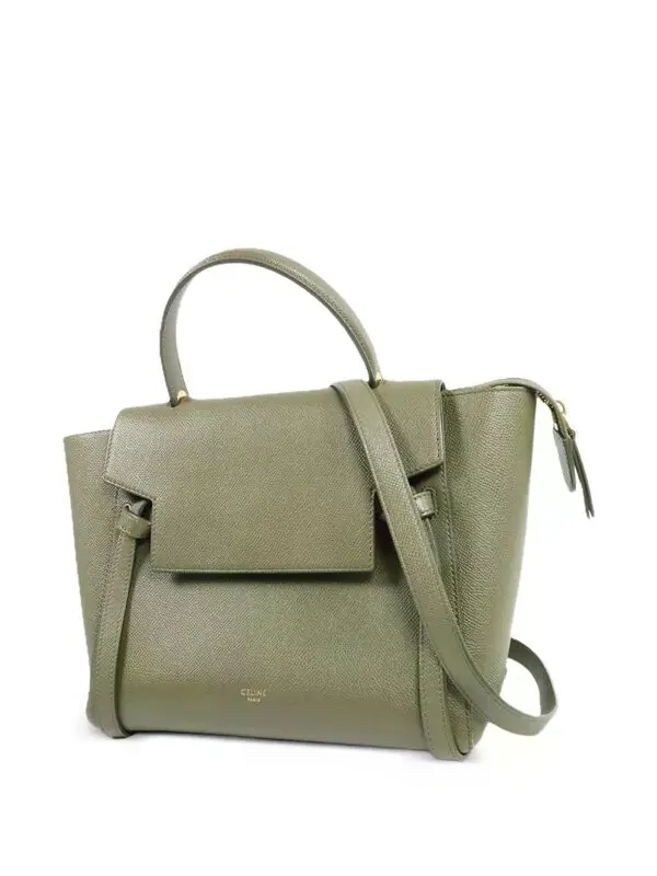 Celine Micro Belt Handbag - Green