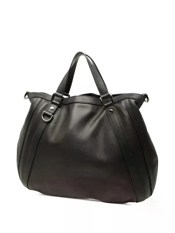 Gucci 2000-2015 Smooth Calfskin Abbey D Ring Convertible Tote Satchel