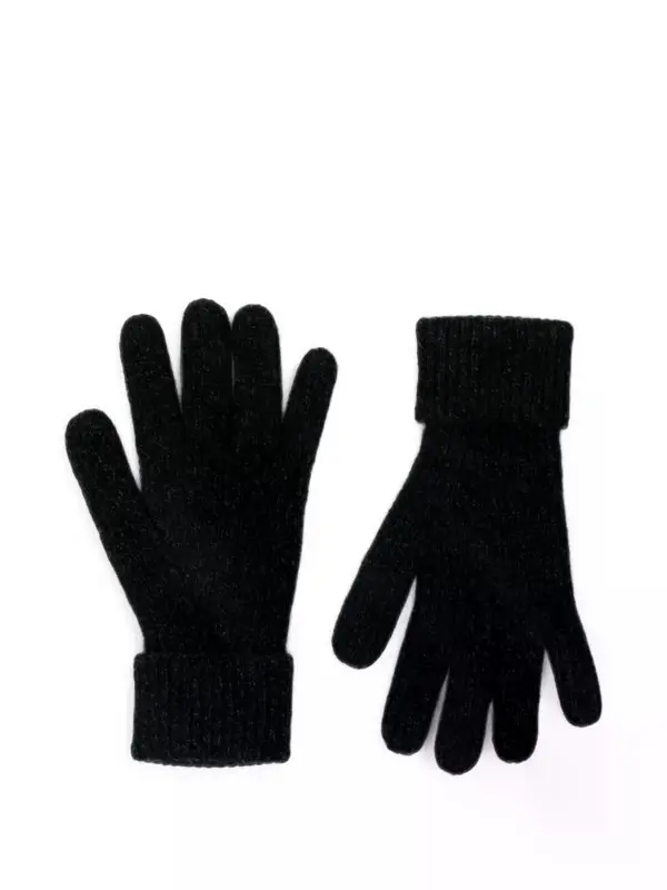 N.peal Ribbed-knit Gloves