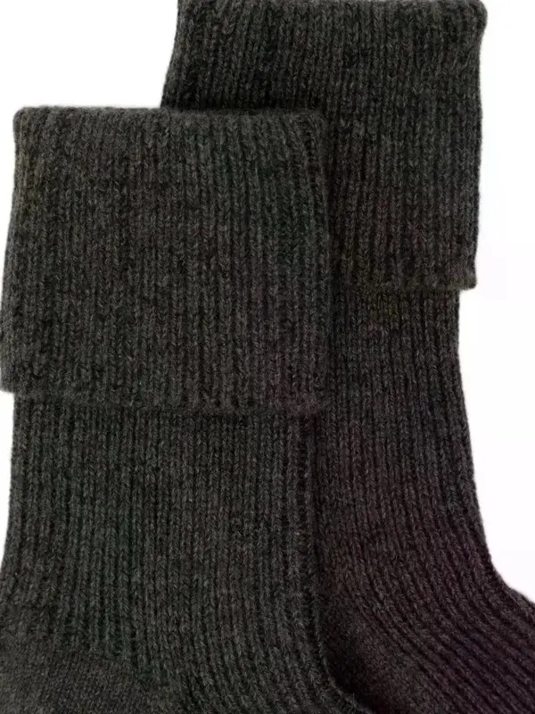 N.peal Ribbed-knit Socks