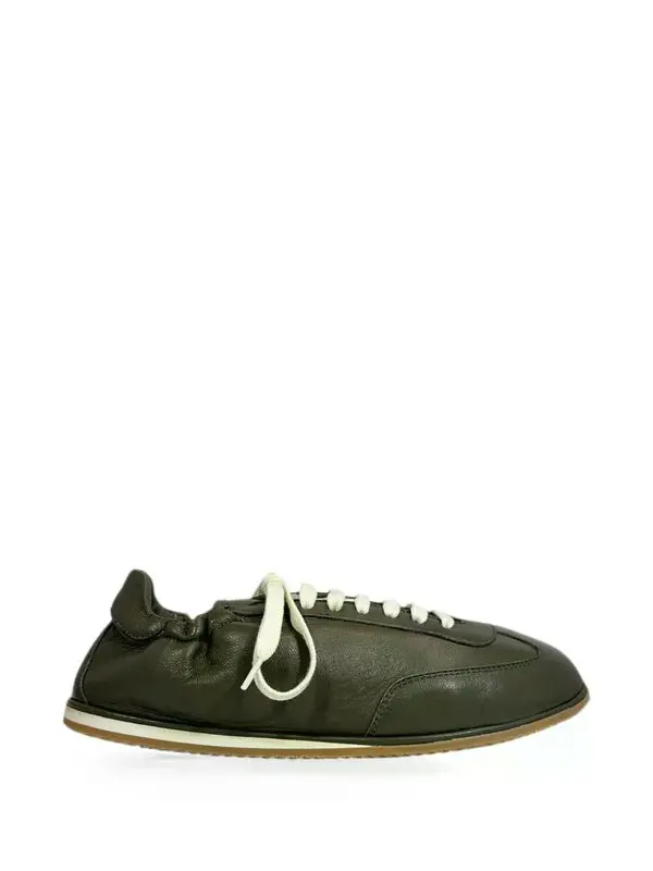 ELIA MAURIZI Carmen Elasticated Leather Sneakers
