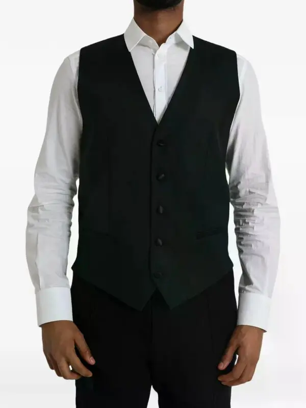 Dolce & Gabbana V-neck Button-up Waistcoat