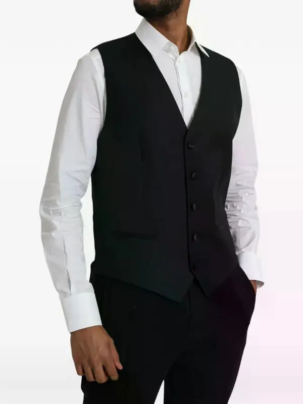 Dolce & Gabbana V-neck Button-up Waistcoat