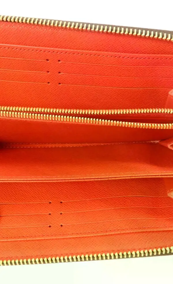 LOUIS VUITTON Long Zippy Vivienne Damier Ebène Wallet