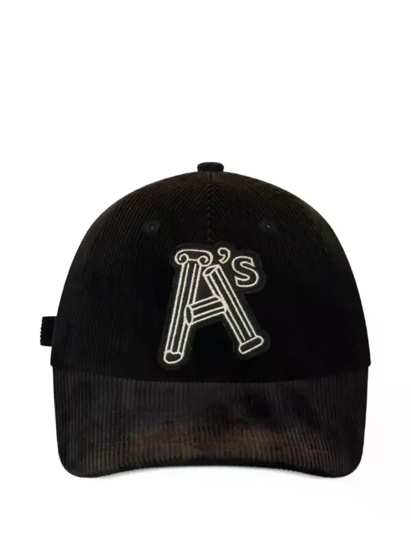 Aries Column A Corduroy Cap - Black