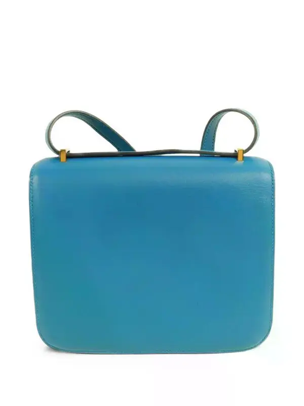 Hermès 2018 Mini Constance Shoulder Bag - Blue