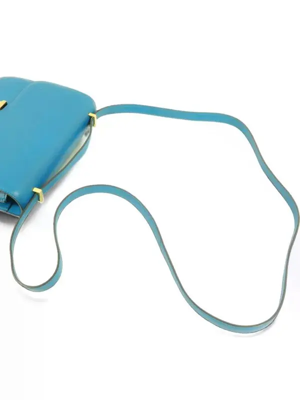 Hermès 2018 Mini Constance Shoulder Bag - Blue
