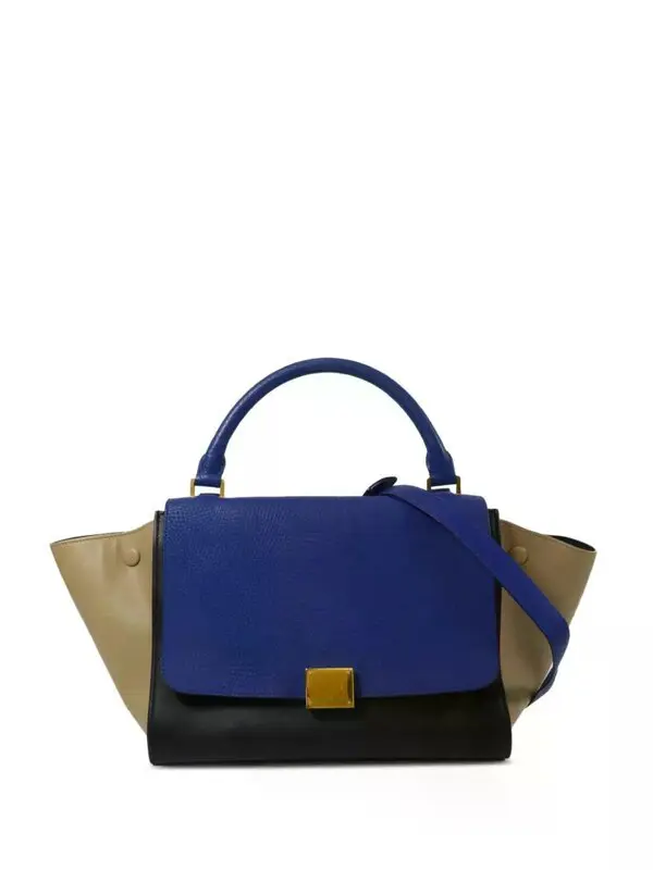 Celine Trapeze Shoulder Bag - Blue