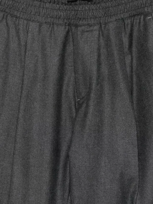 LOW BRAND Tokio Elasticated-waistband Pressed-crease Trousers