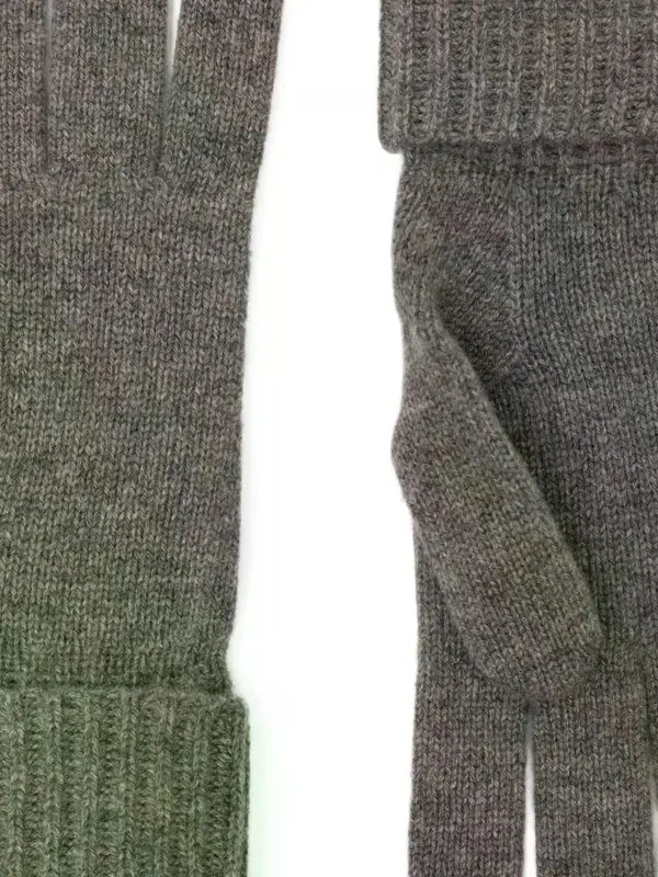 N.peal Ribbed-cuff Gloves