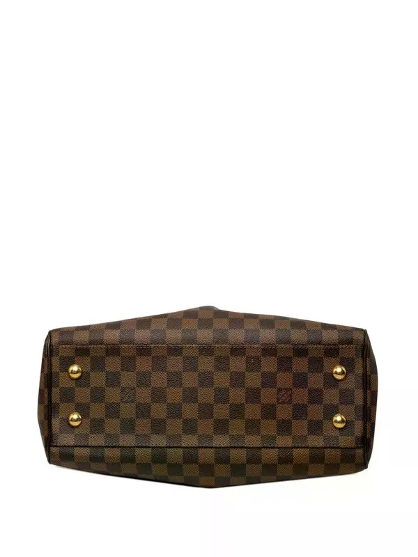 LOUIS VUITTON 2008 Damier Ebene Trevi Pm Satchel
