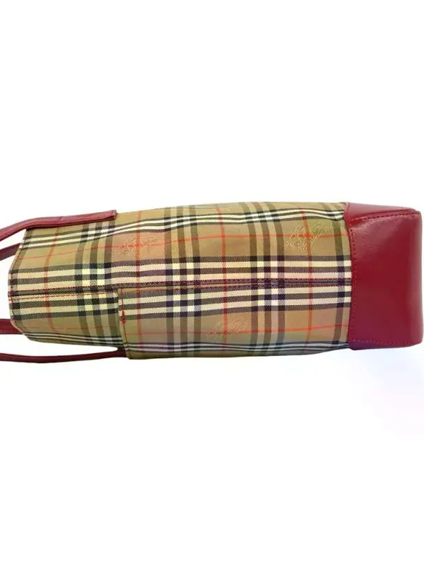 Burberry 20th Century Haymarket Check Tote Bag