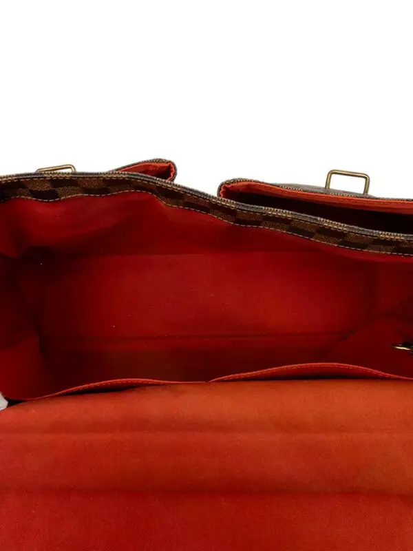 LOUIS VUITTON 2005 Damier Ebene Broadway Satchel