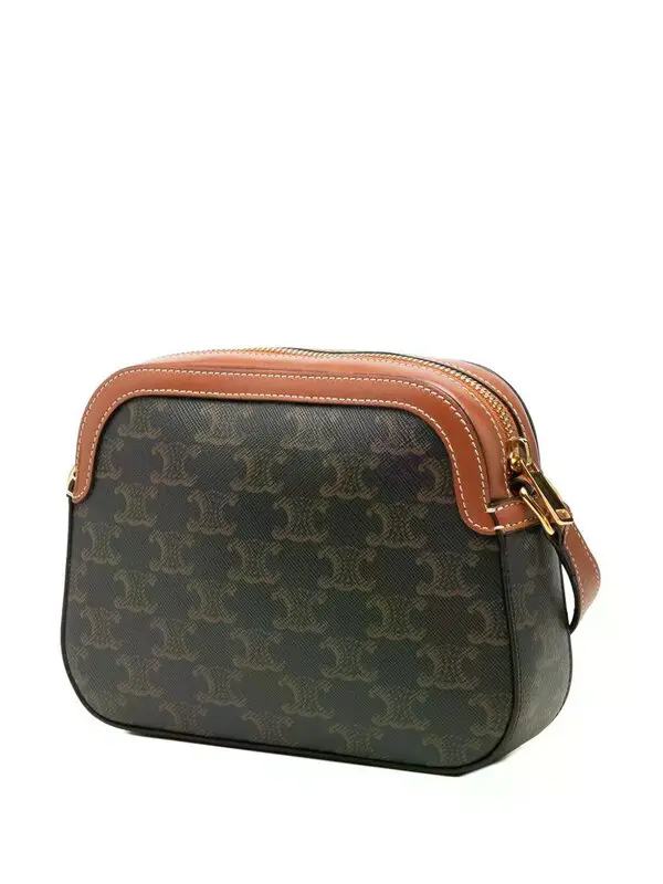 Celine 2020 Small Triomphe Coated Canvas Camera Bag Crossbody Bag