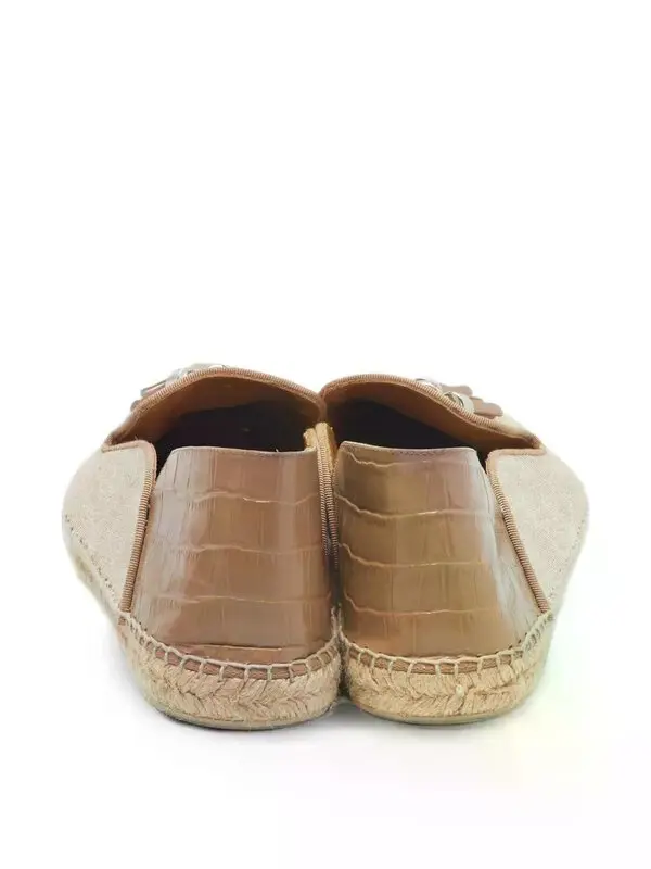 CHRISTIAN LOUBOUTIN Espadon Croc-embossed Espadrilles