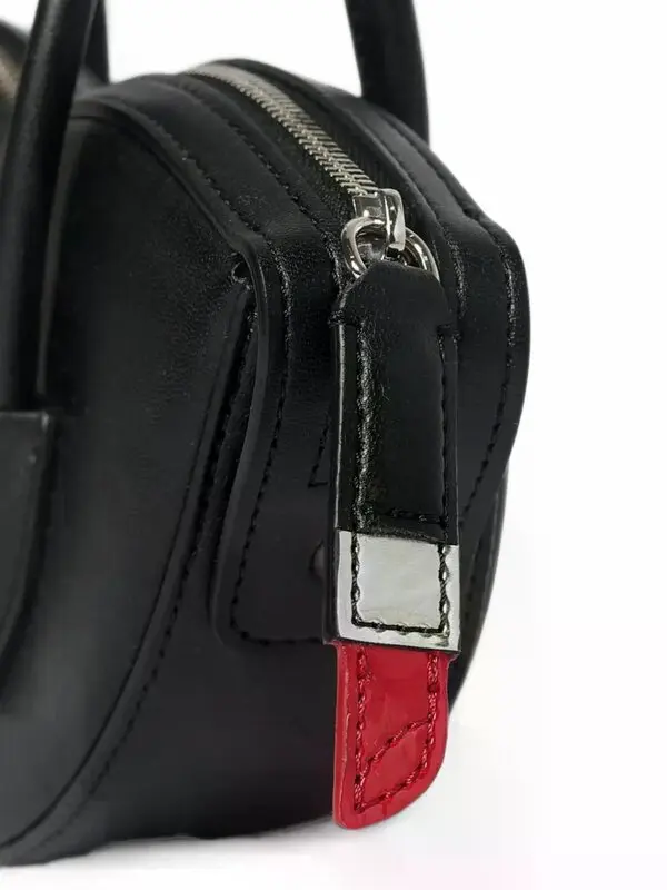 Fiorucci Mini Lips Zip-up Shoulder Bag