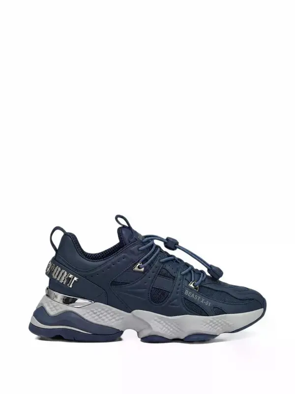 PLEIN SPORT Runner Beast X-01 Sneakers - Blue