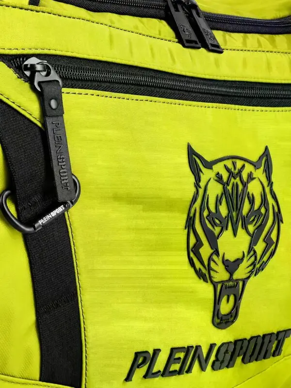 PLEIN SPORT Tiger-patch Duffle Bag